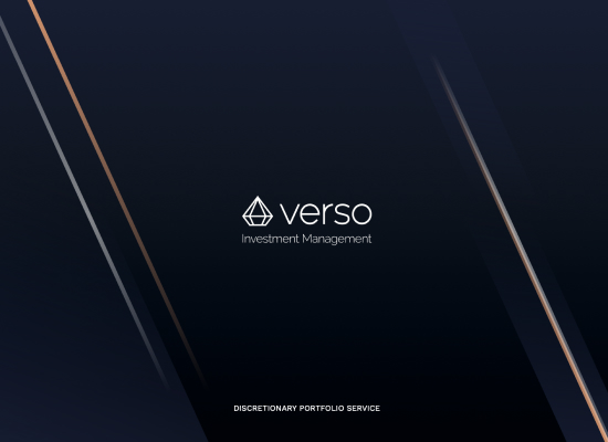 Discretionary Portfolio Service - Verso Investment Management Ltd